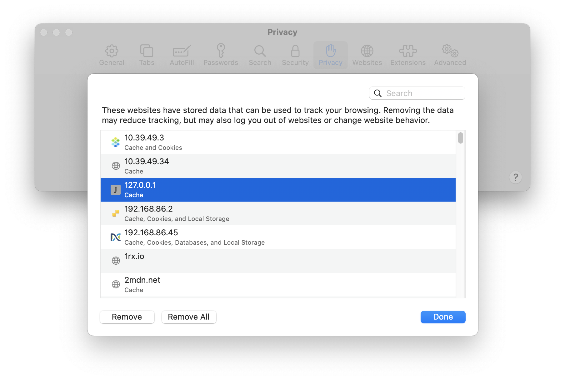 Safari is automatically redirecting to an HTTPS site that does not exist